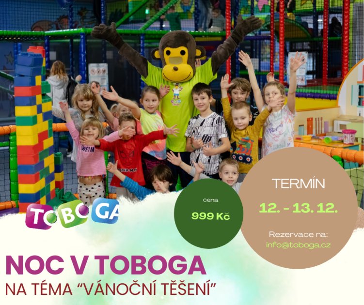 NOC V TOBOGA - TOBOGA Fantasy Praha